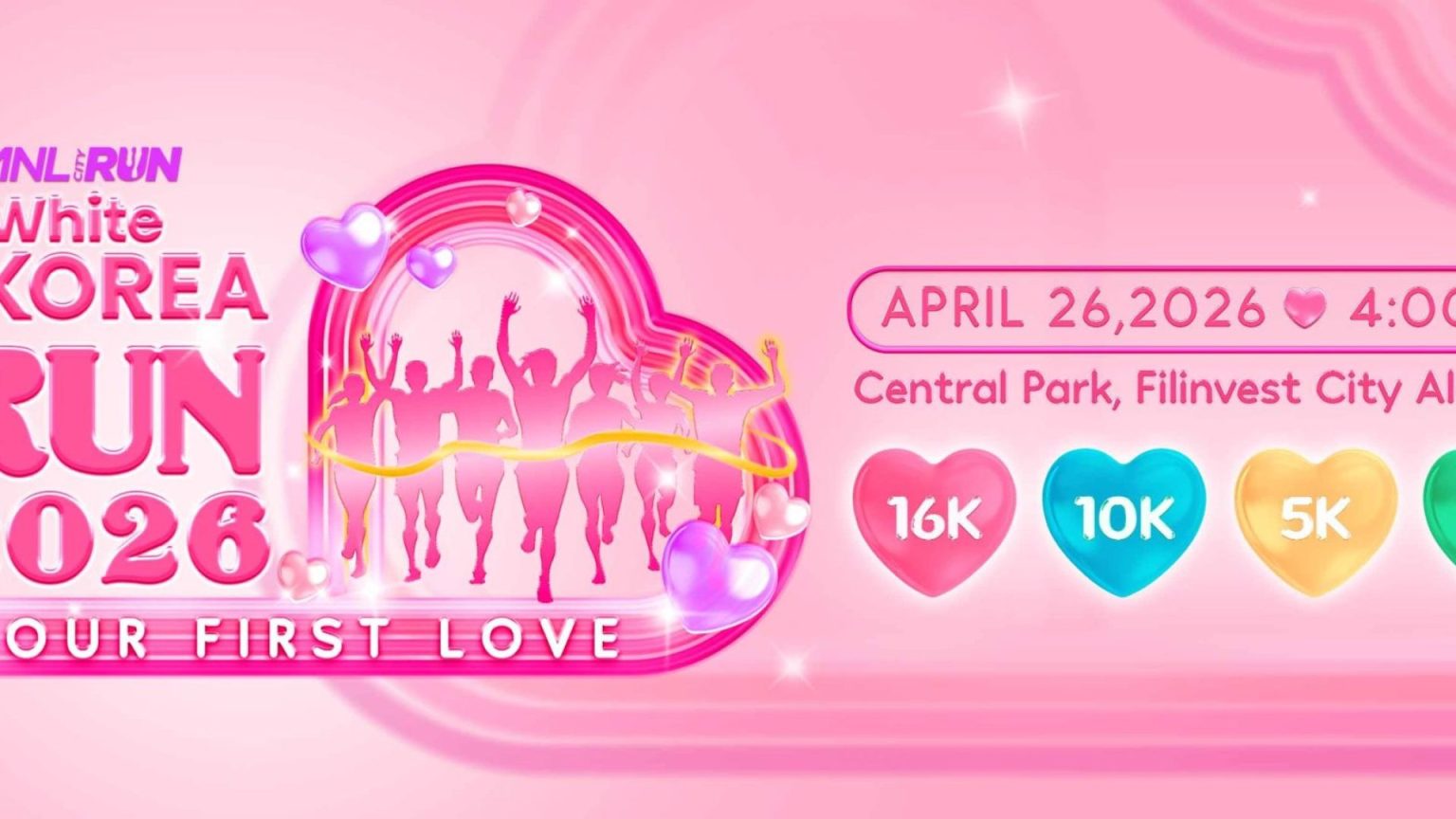 iWhite Korea Run 2026 Your First Love: Details, Options for ...