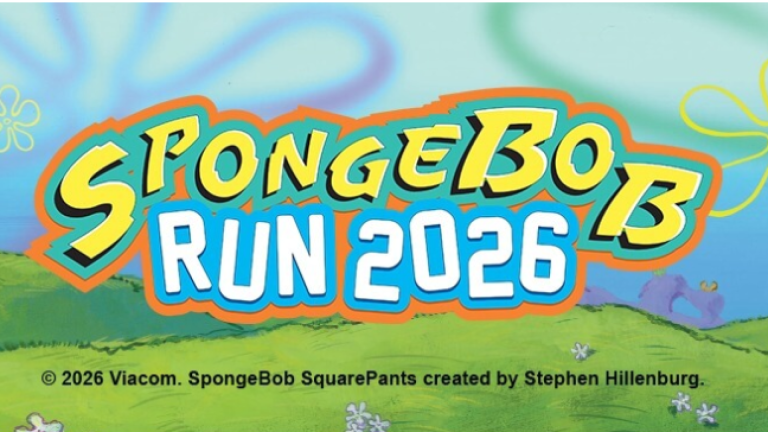 SpongeBob Run 2026: Registration, Add-on official merchandise, and ...