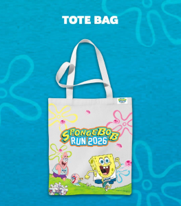 SpongeBob Run 2026: Registration, Add-on official merchandise, and ...