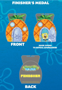 SpongeBob Run 2026: Registration, Add-on official merchandise, and ...